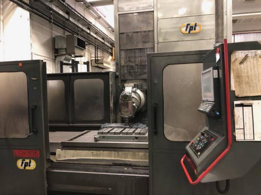 Fresatrice testa millesimale automatica, con tavola portata 15T - PAMA SRL